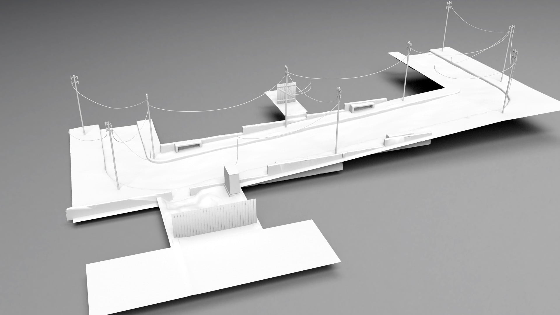 Colorful Toon Street | Daz 3D