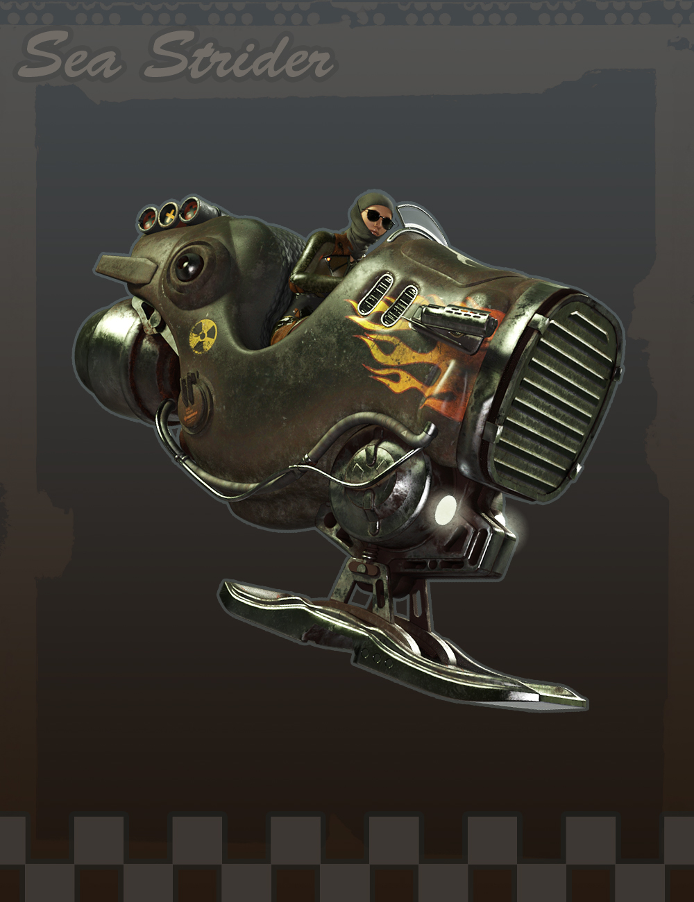 Sea Strider | Daz 3D