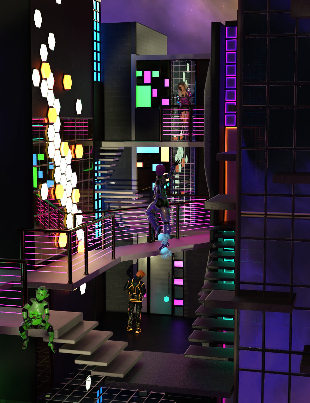 FSL Pro Series Architectural Elements | Daz 3D