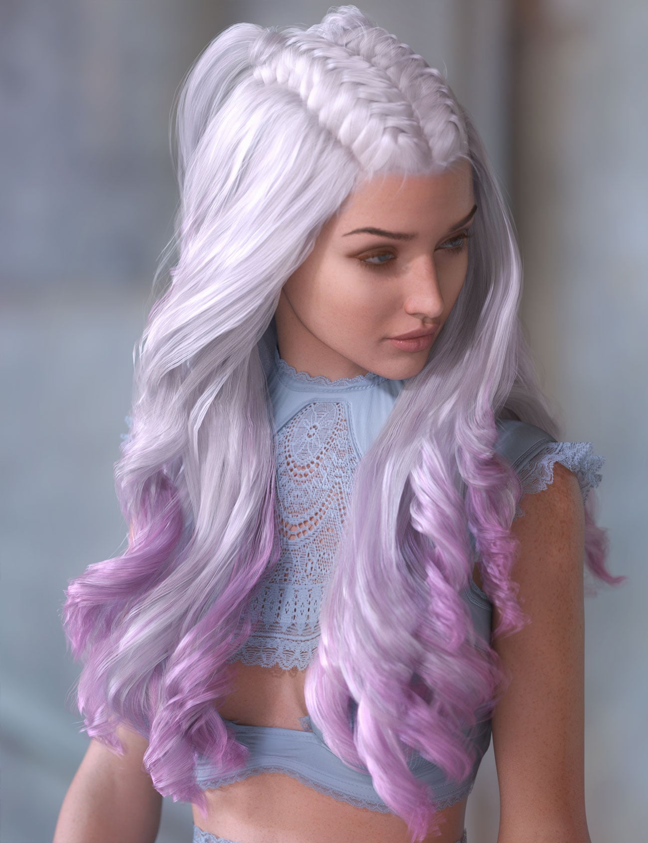 Halley Hair for Genesis 9 | Daz 3D