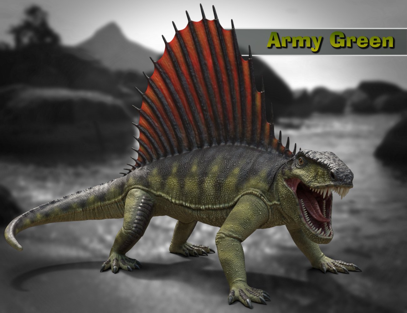 WC Dimetrodon | Daz 3D