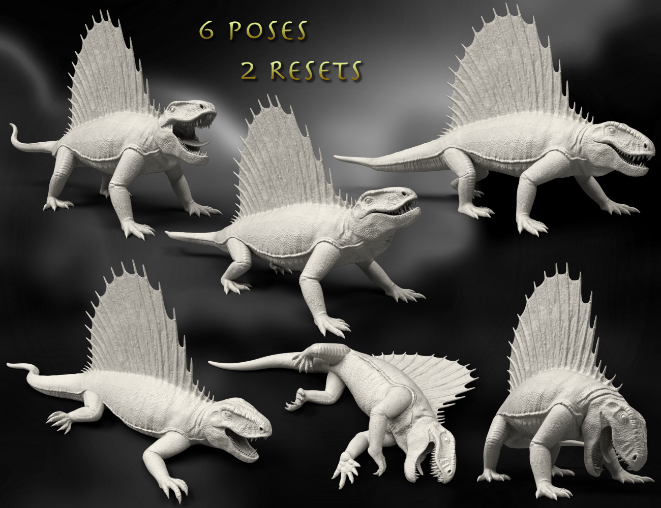 WC Dimetrodon | Daz 3D