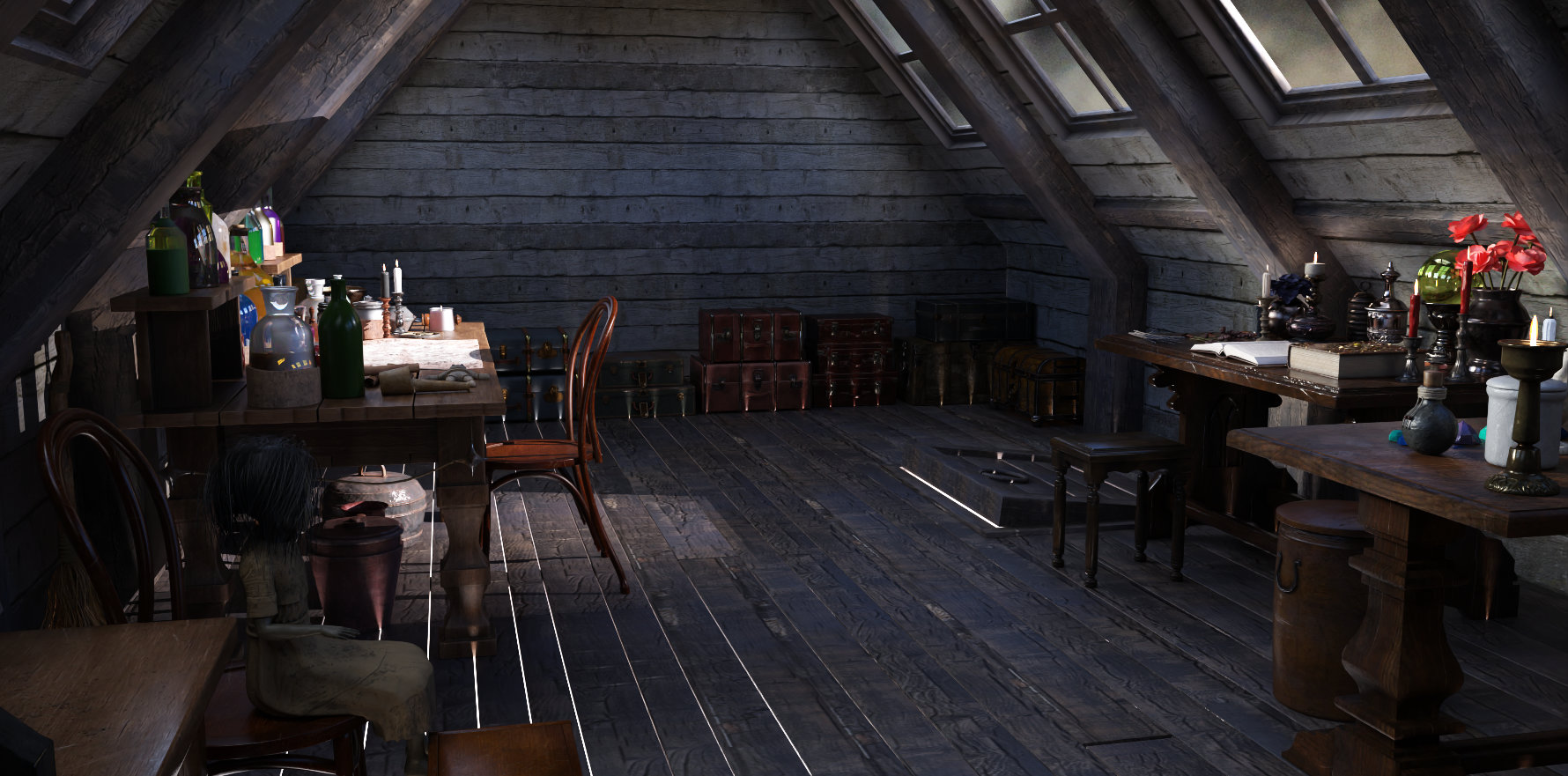 FG Witches Workroom | Daz 3D