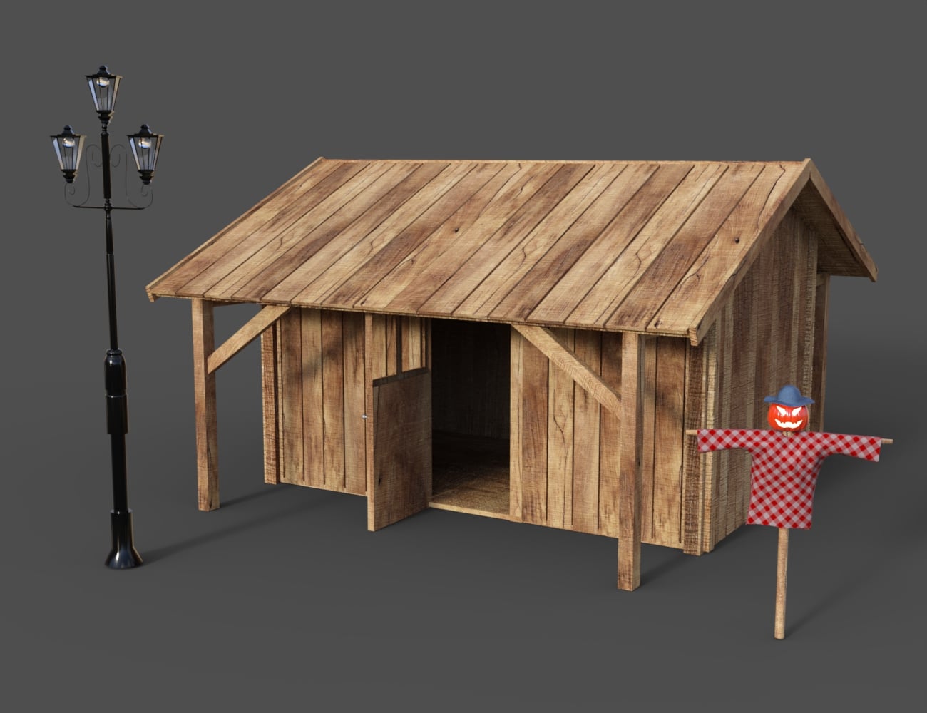 Build Your Own Garden Spooky Theme | Daz 3D