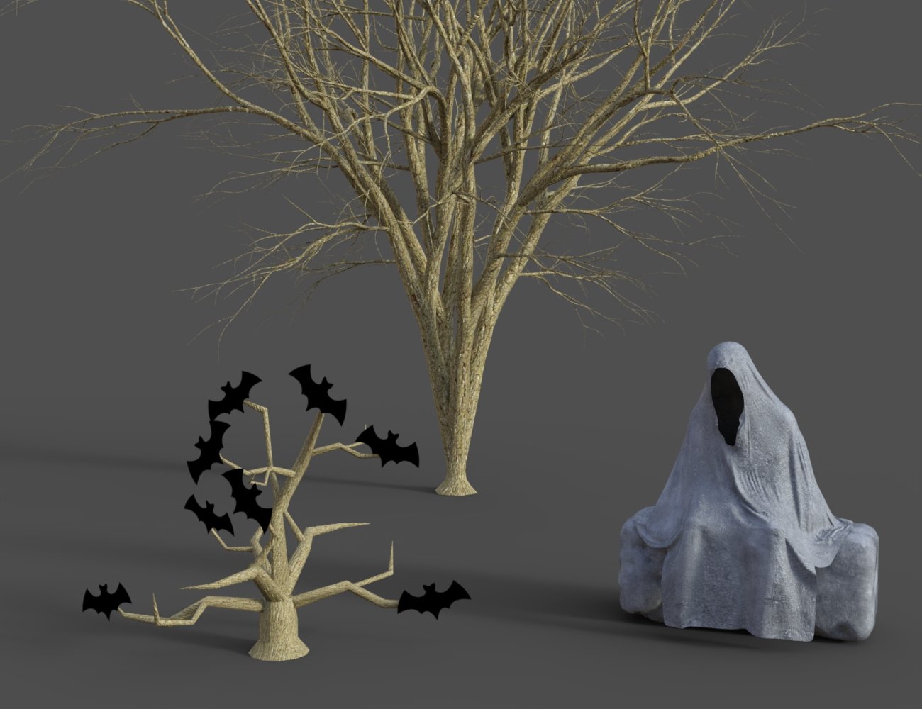 Build Your Own Garden Spooky Theme | Daz 3D