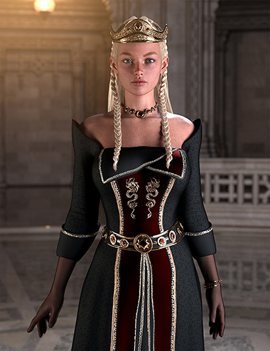 Fantasy Queen Bundle for Genesis 8, 8.1 and 9 Females | Daz 3D