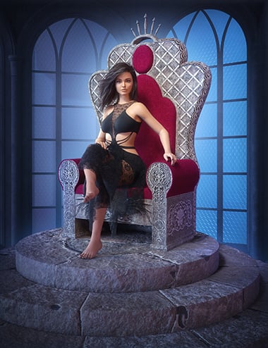 Throne Hall | Daz 3D
