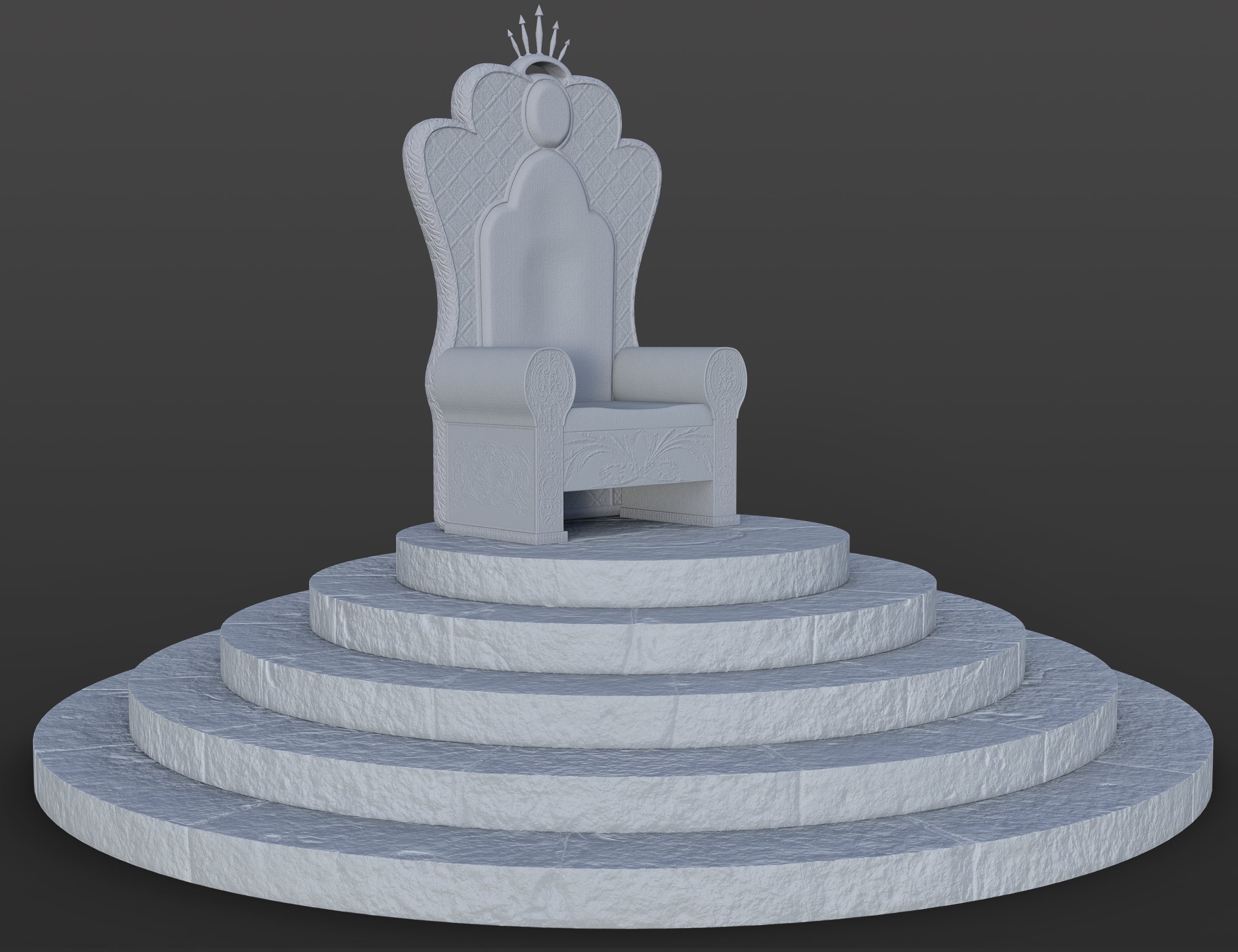 Throne Hall | Daz 3D