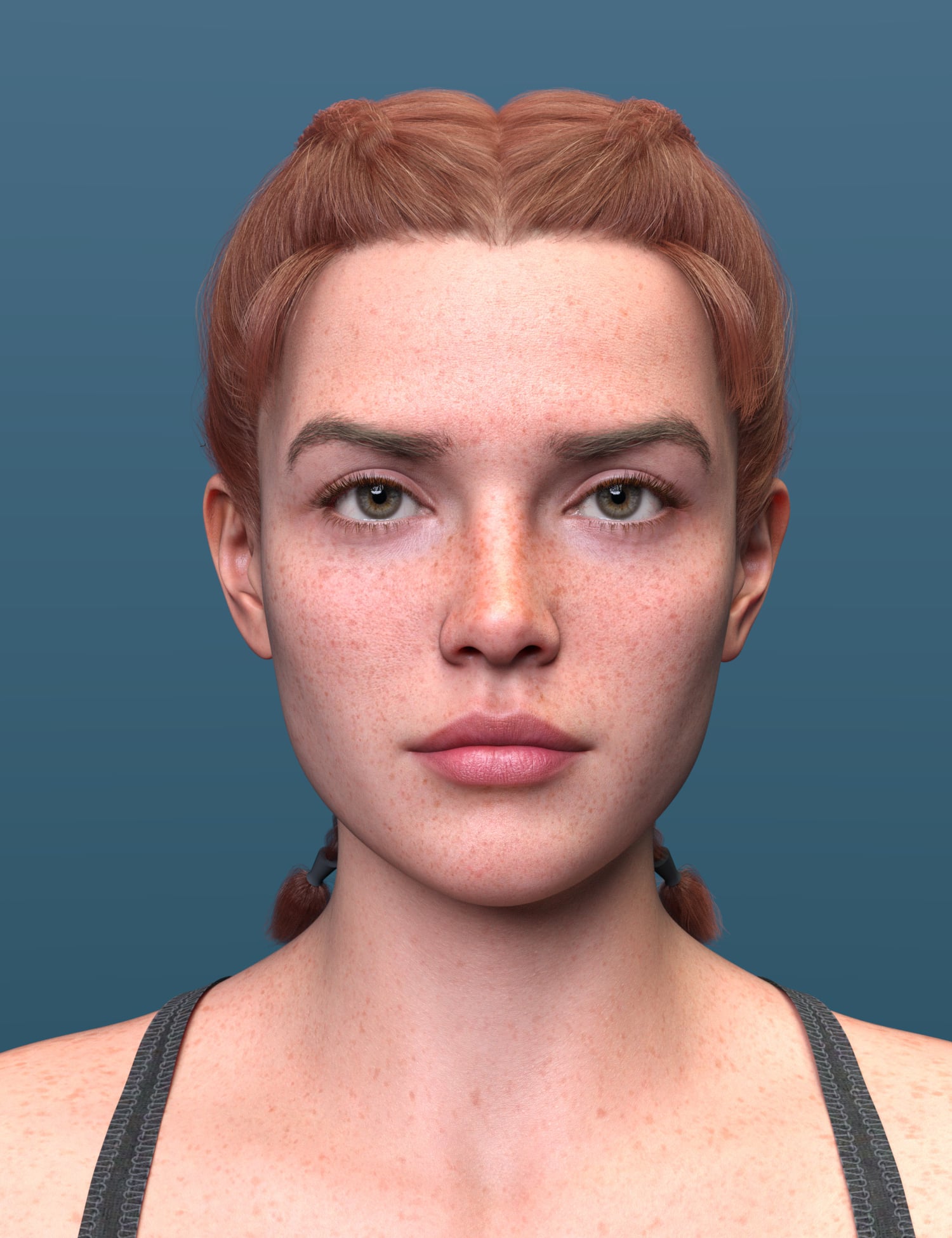 SPR Happy Braid Hair for Genesis 9 | Daz 3D