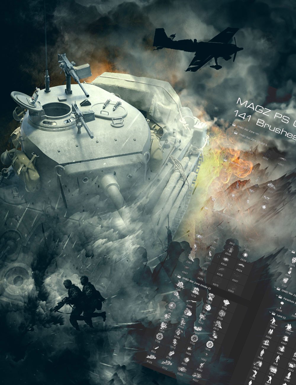 MAGZ War Zone Bundle | Daz 3D