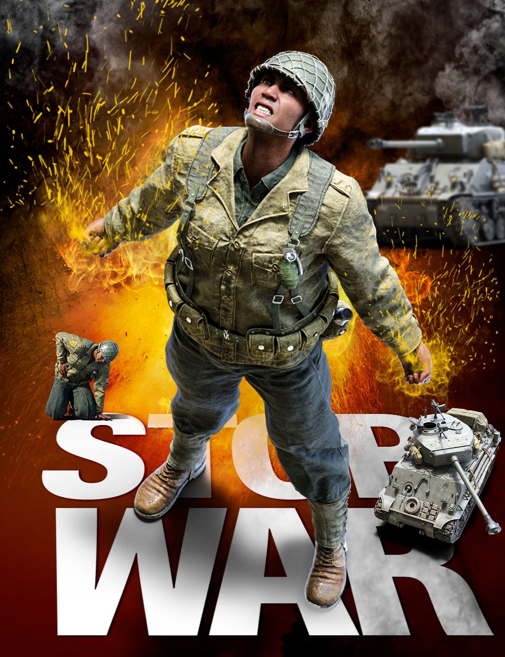 MAGZ War Zone Bundle | Daz 3D