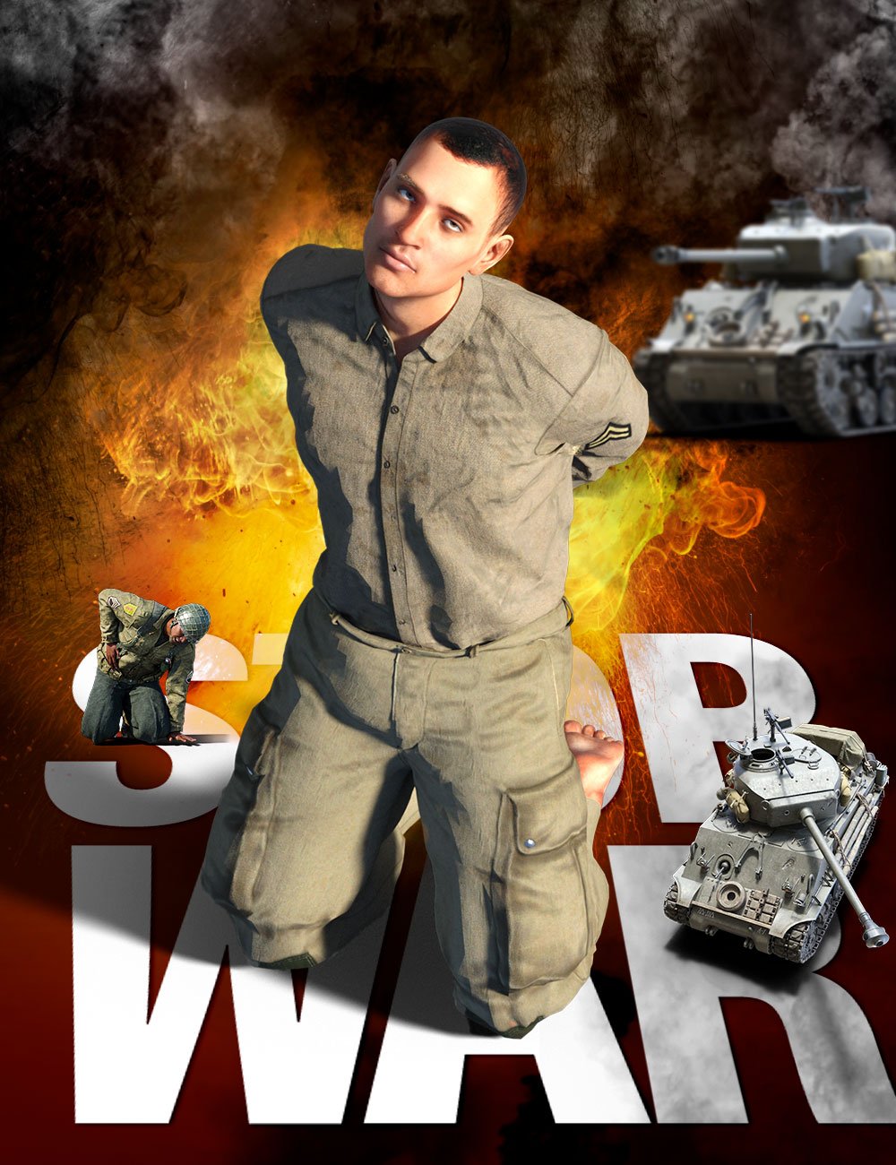 MAGZ War Zone Bundle | Daz 3D
