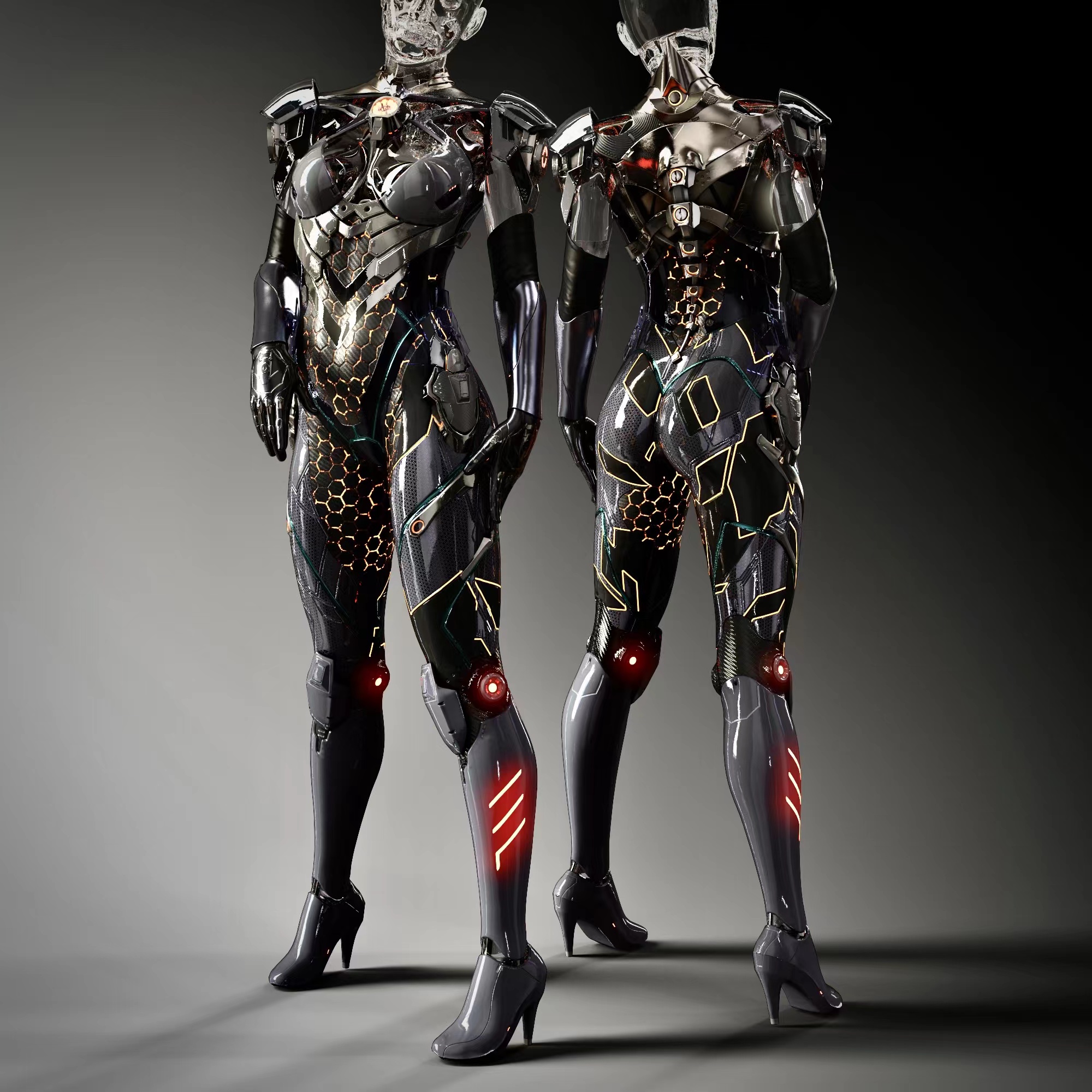 CRJF Sci-fi for Genesis 9, 8, and 8.1 Females | Daz 3D
