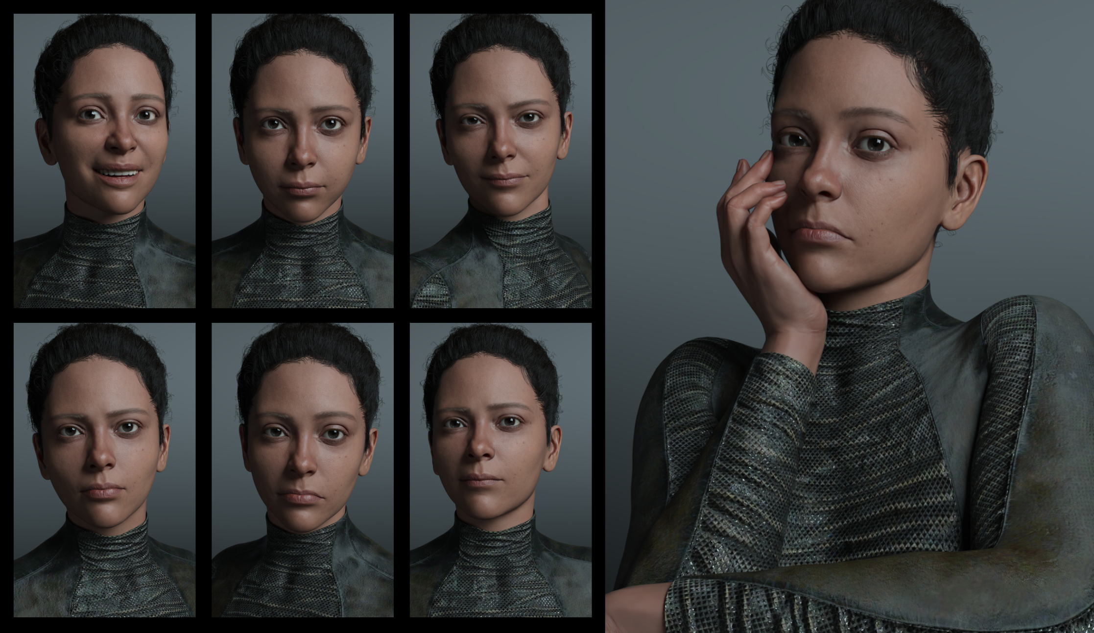 The Expression Collection for Karmen 9 | Daz 3D