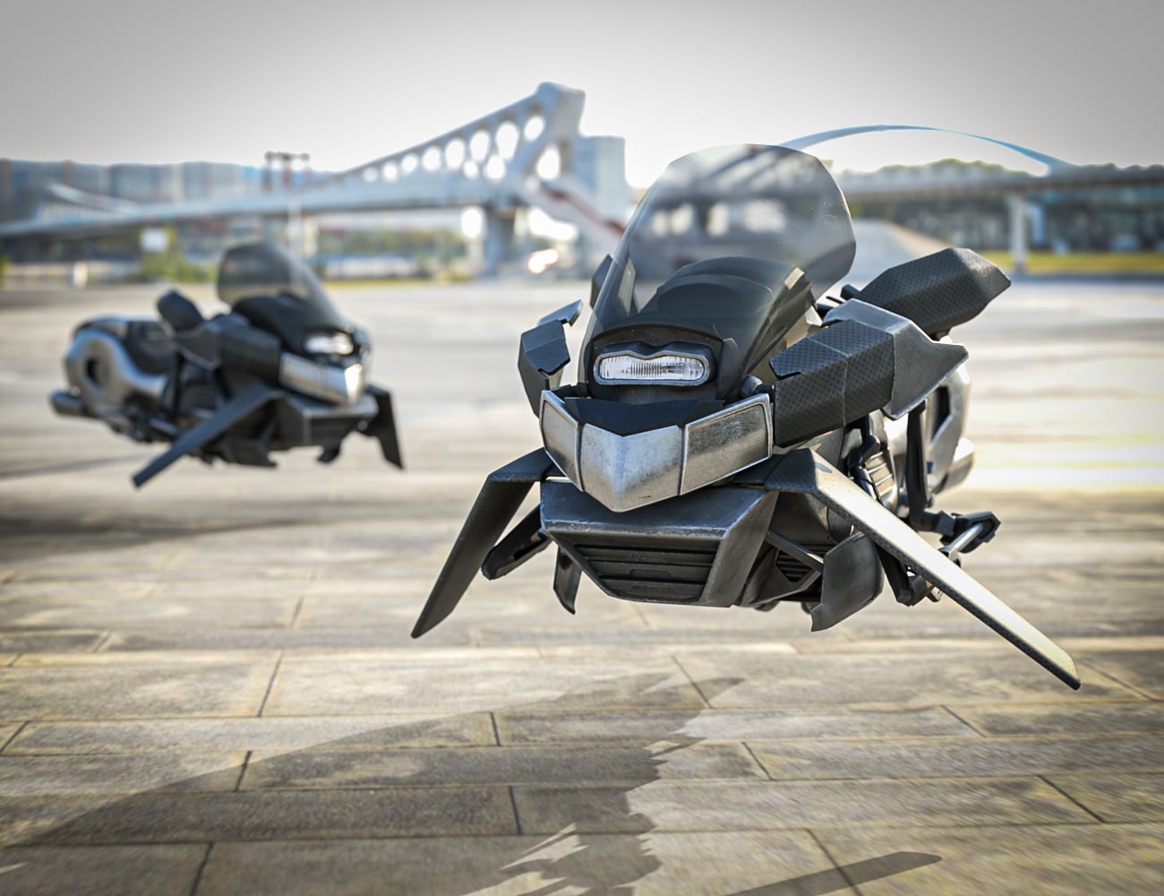 BW Cyberblade Operative Hover Bike | Daz 3D