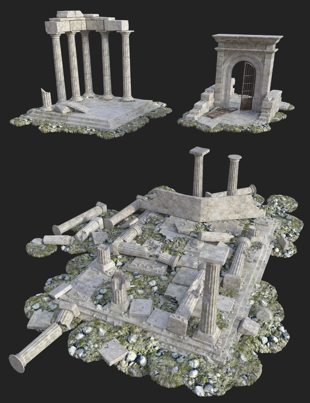 Hellenic Agora 2 | Daz 3D