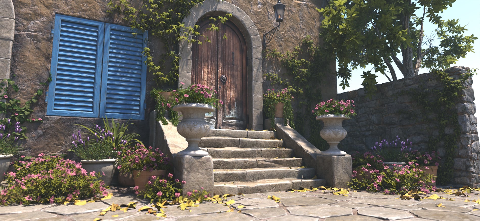 Mediterranean Haven | Daz 3D