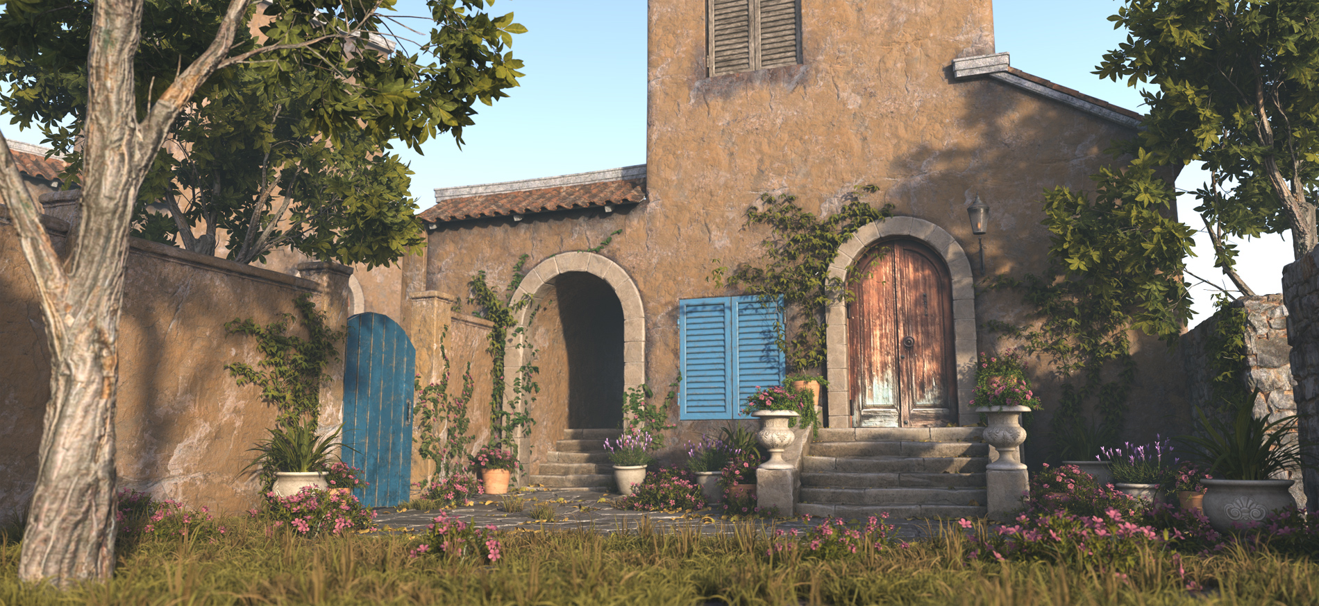 Mediterranean Haven | Daz 3D