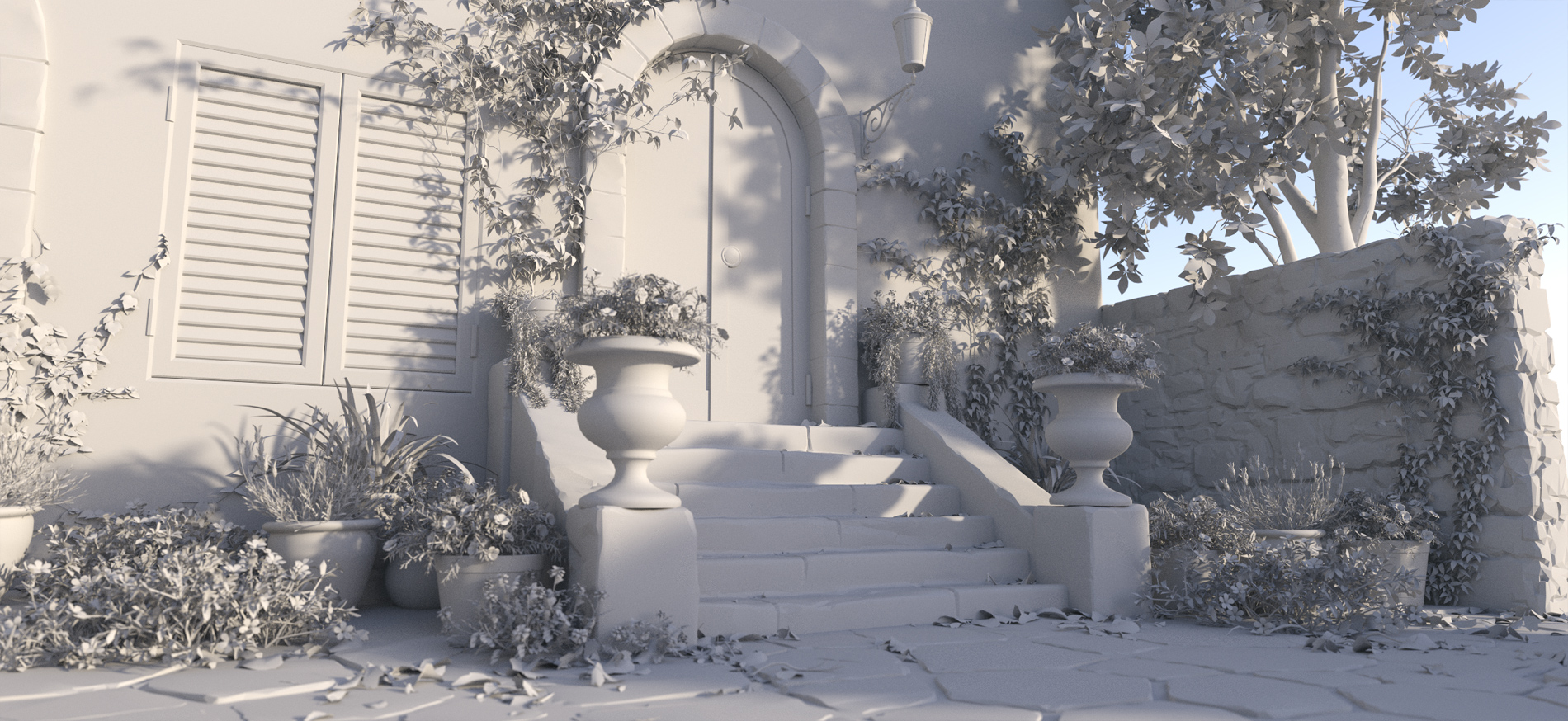 Mediterranean Haven | Daz 3D
