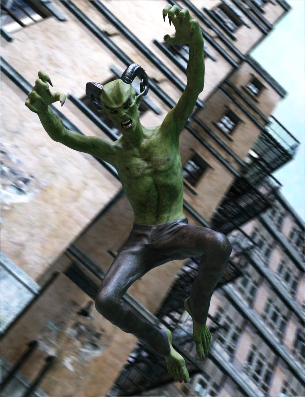 Ferocious Poses for Genesis 9, 8, 8.1 and 3 | Daz 3D