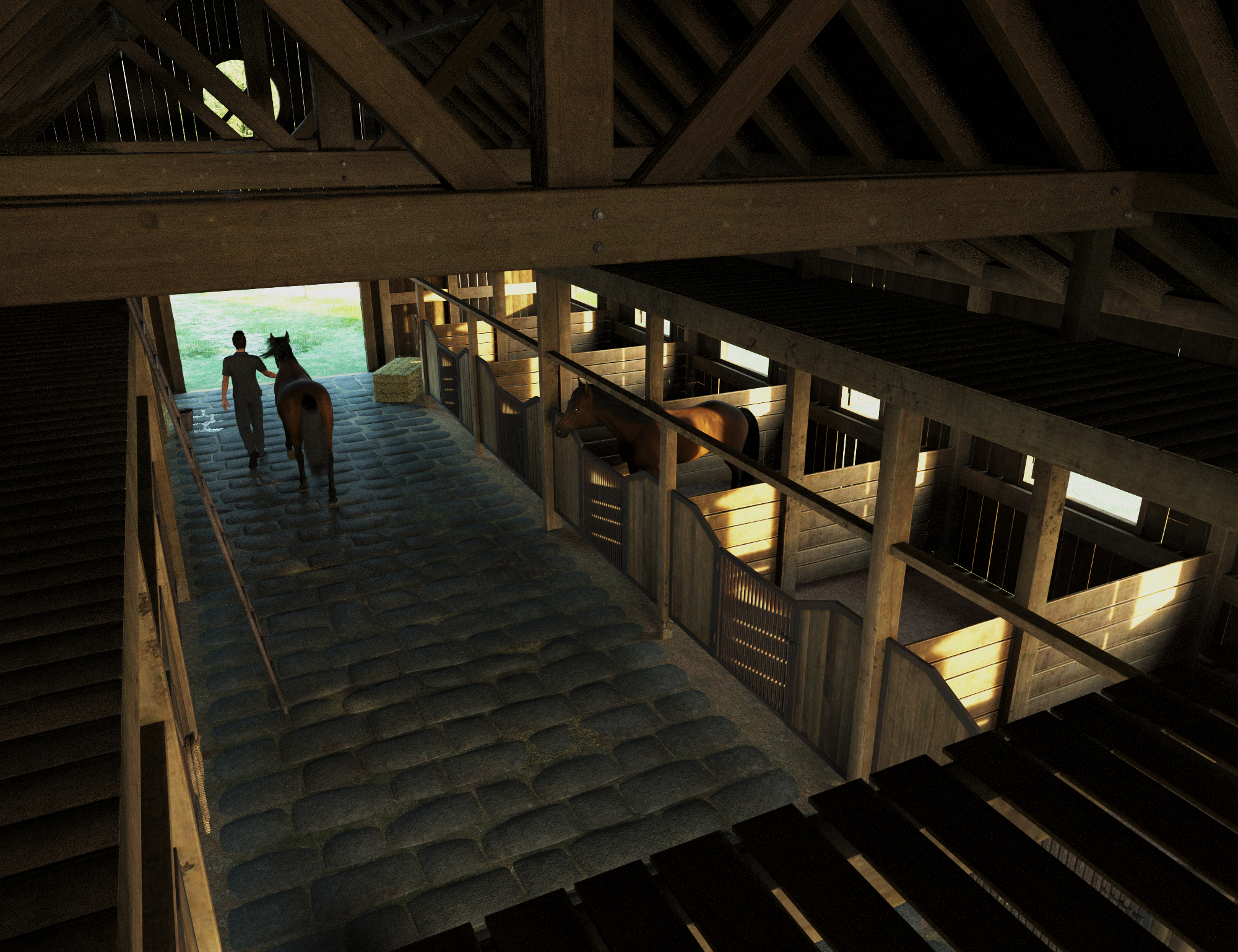 The Stable | Daz 3D