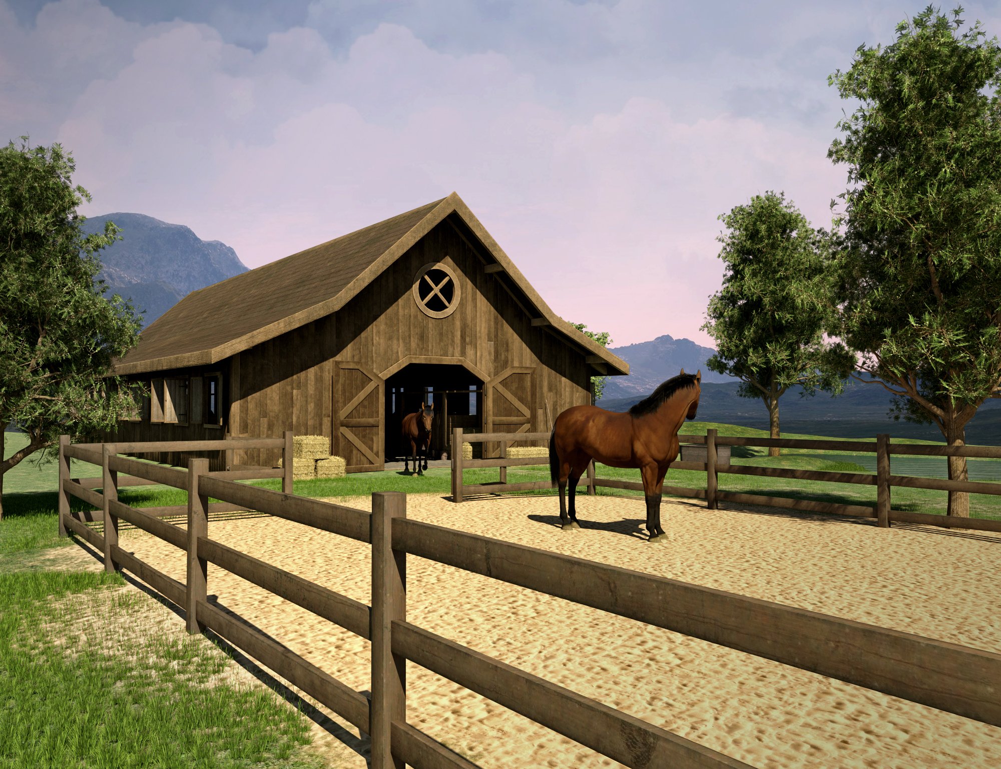 The Stable | Daz 3D The Stable | Daz 3D