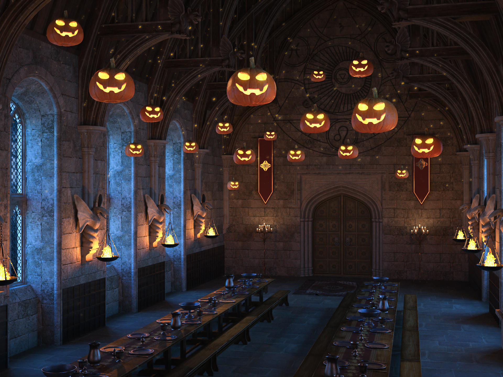 Magic Hall | Daz 3D