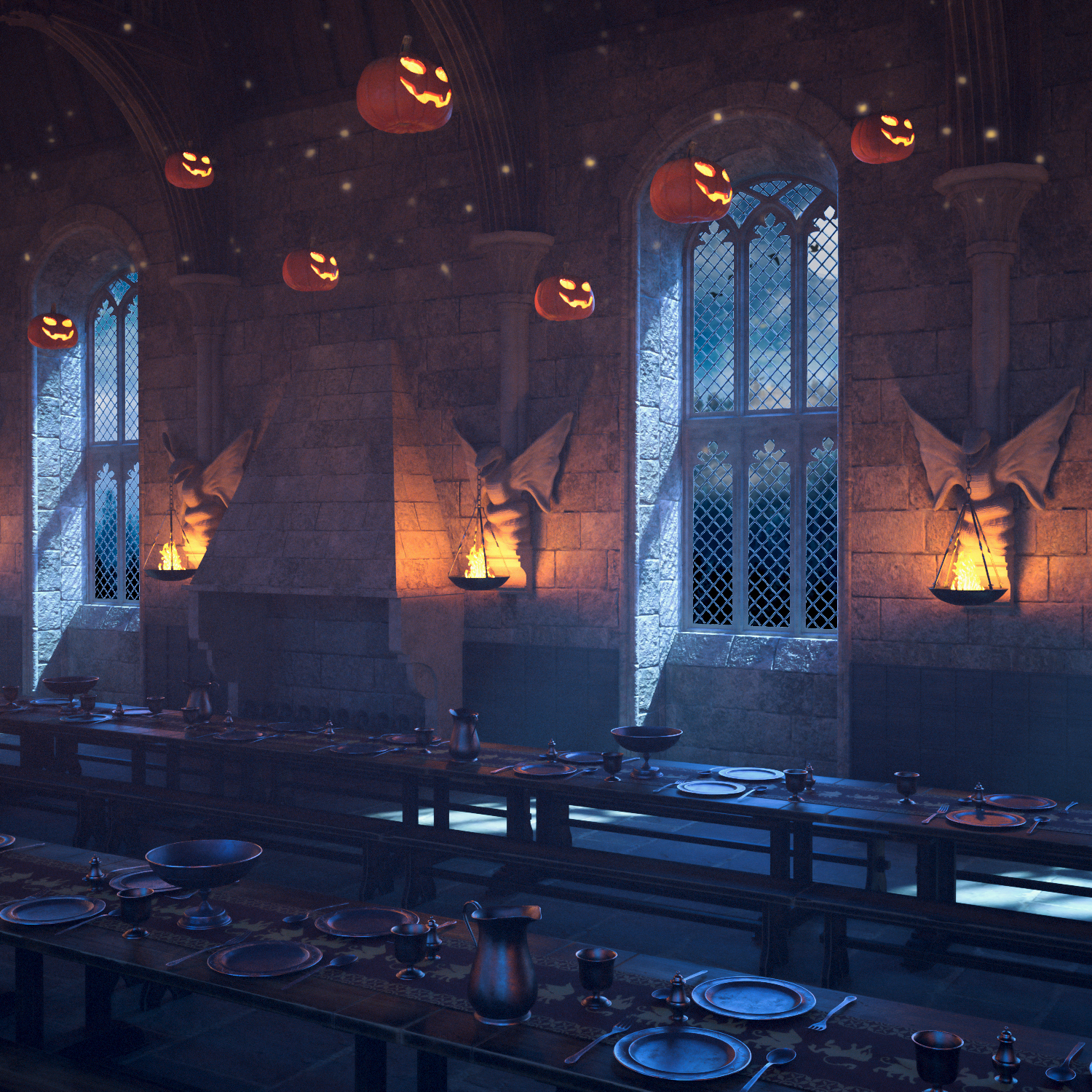 Magic Hall | Daz 3D