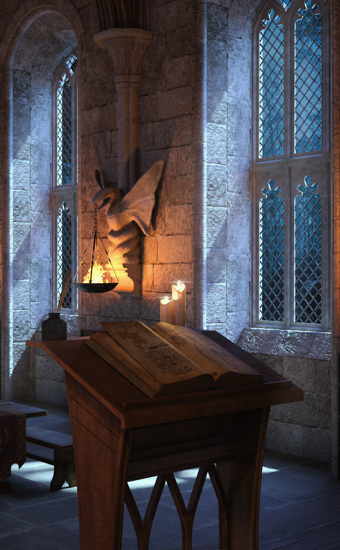 Magic Hall | Daz 3D