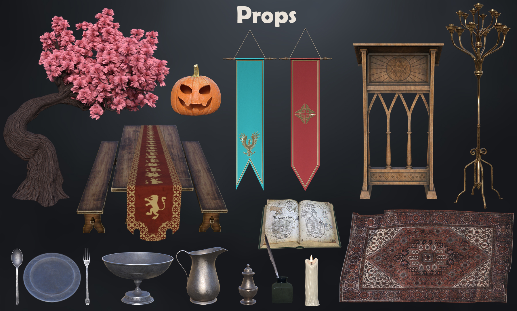 Magic Hall | Daz 3D