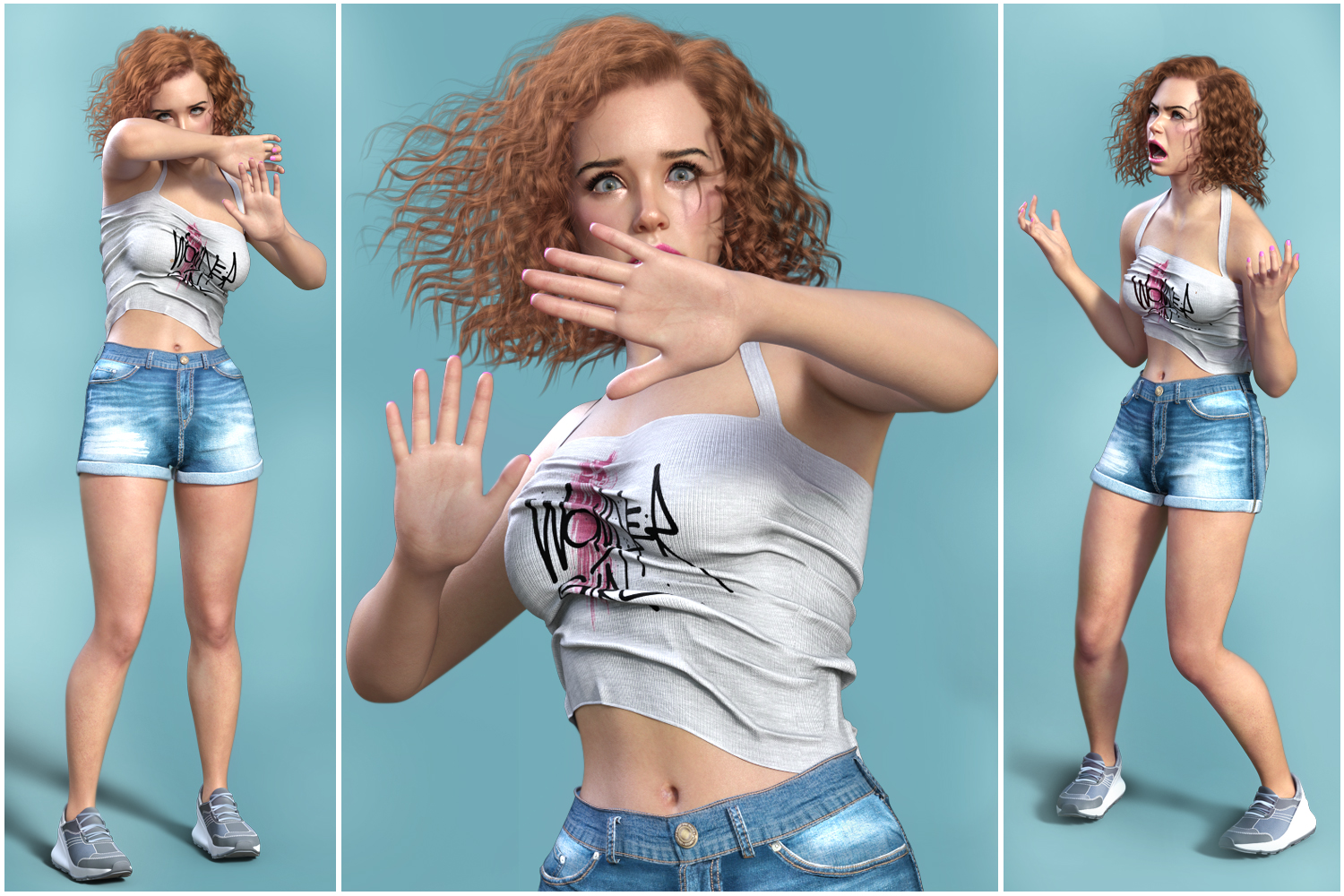 V 30 Useful Poses for Genesis 9 | Daz 3D