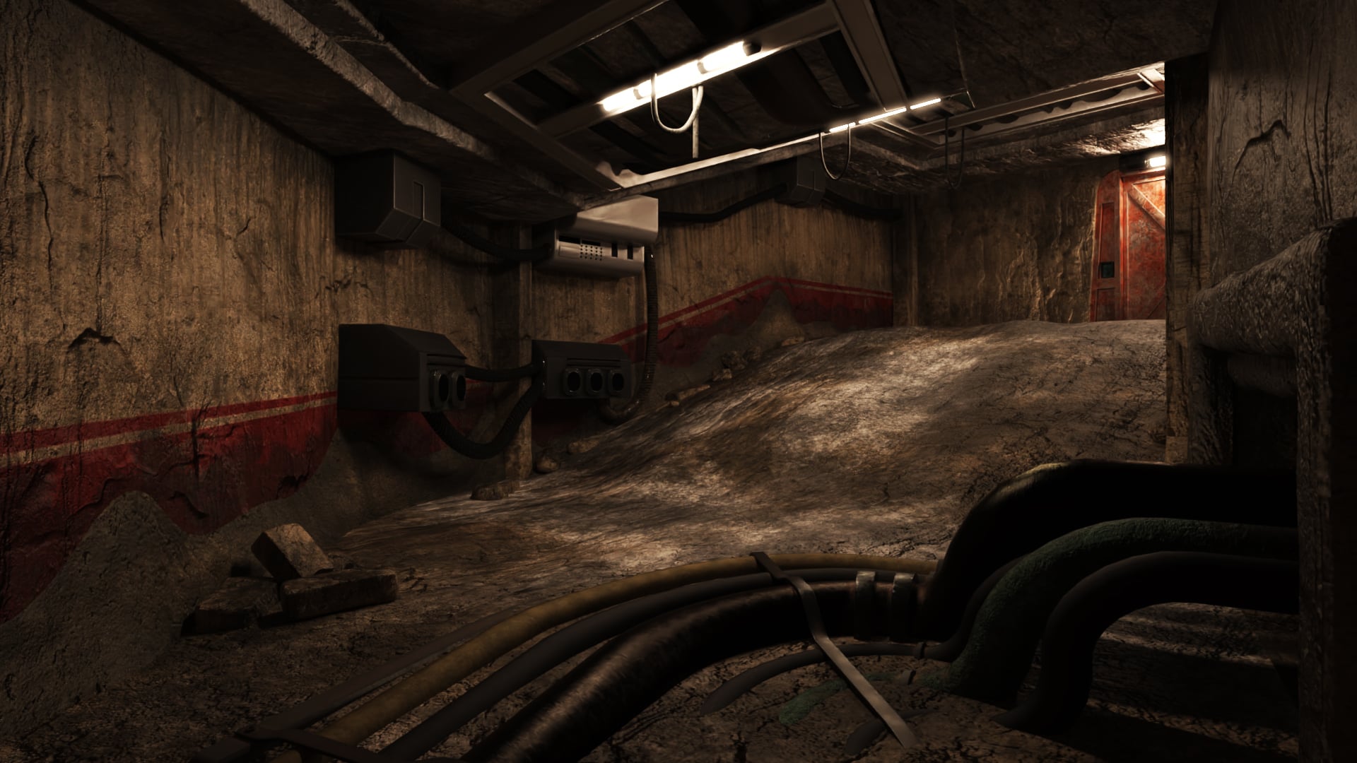 Survival Underground Sci-Fi | Daz 3D