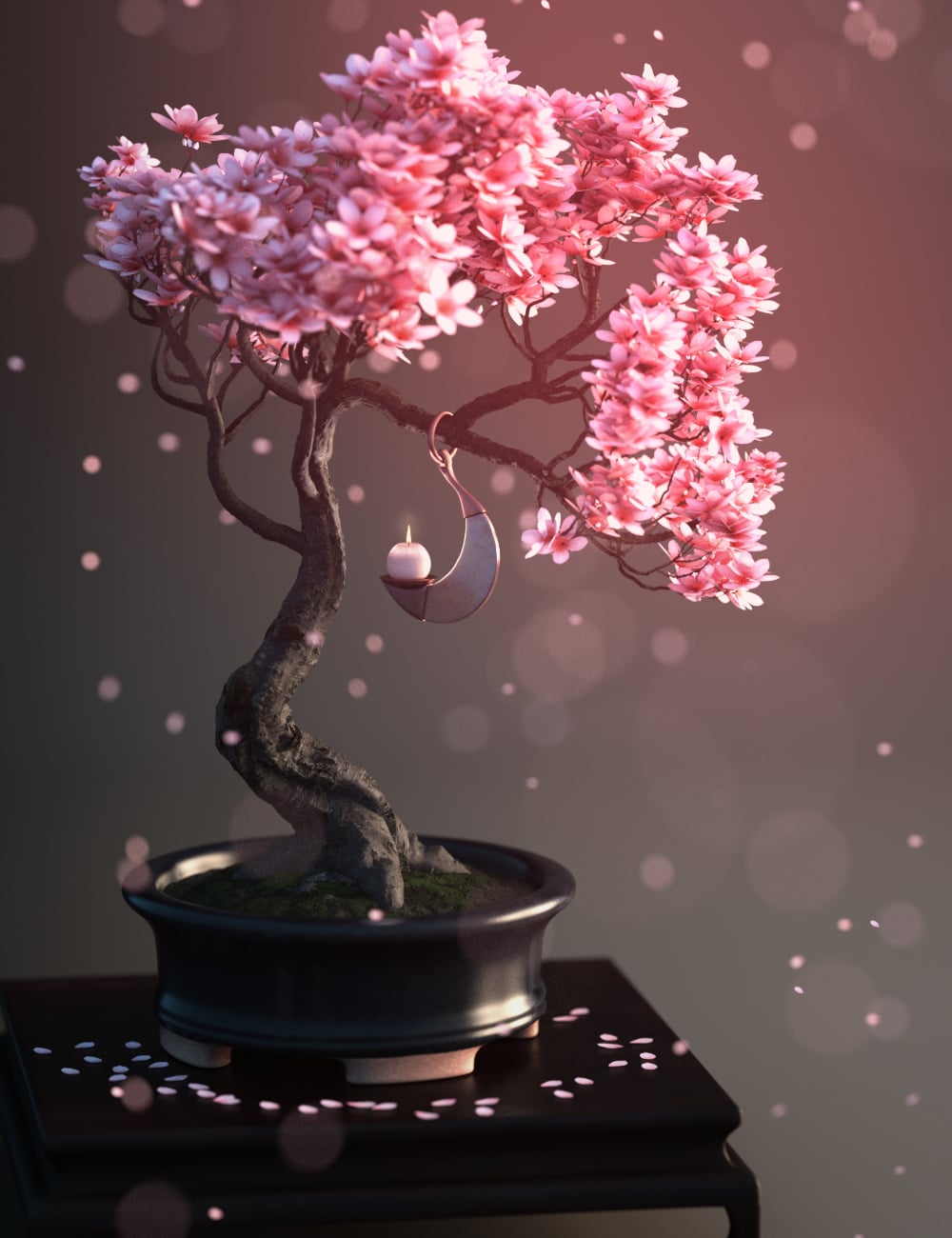 V176 Flowering Cherry Trees | Daz 3D