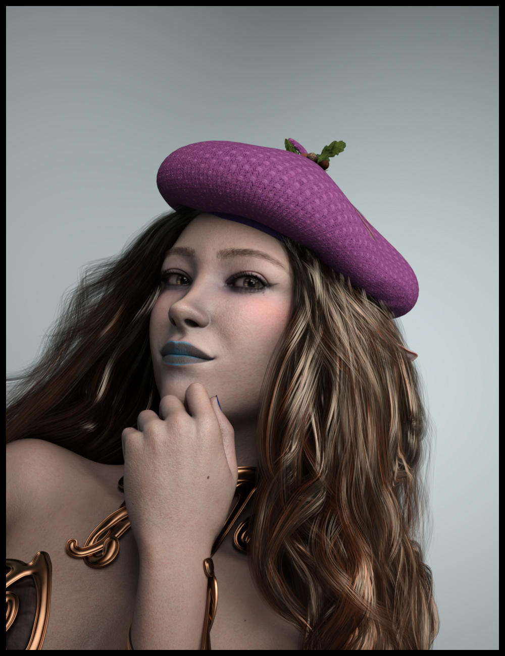 ND Fantasy Hats for Genesis 9 | Daz 3D