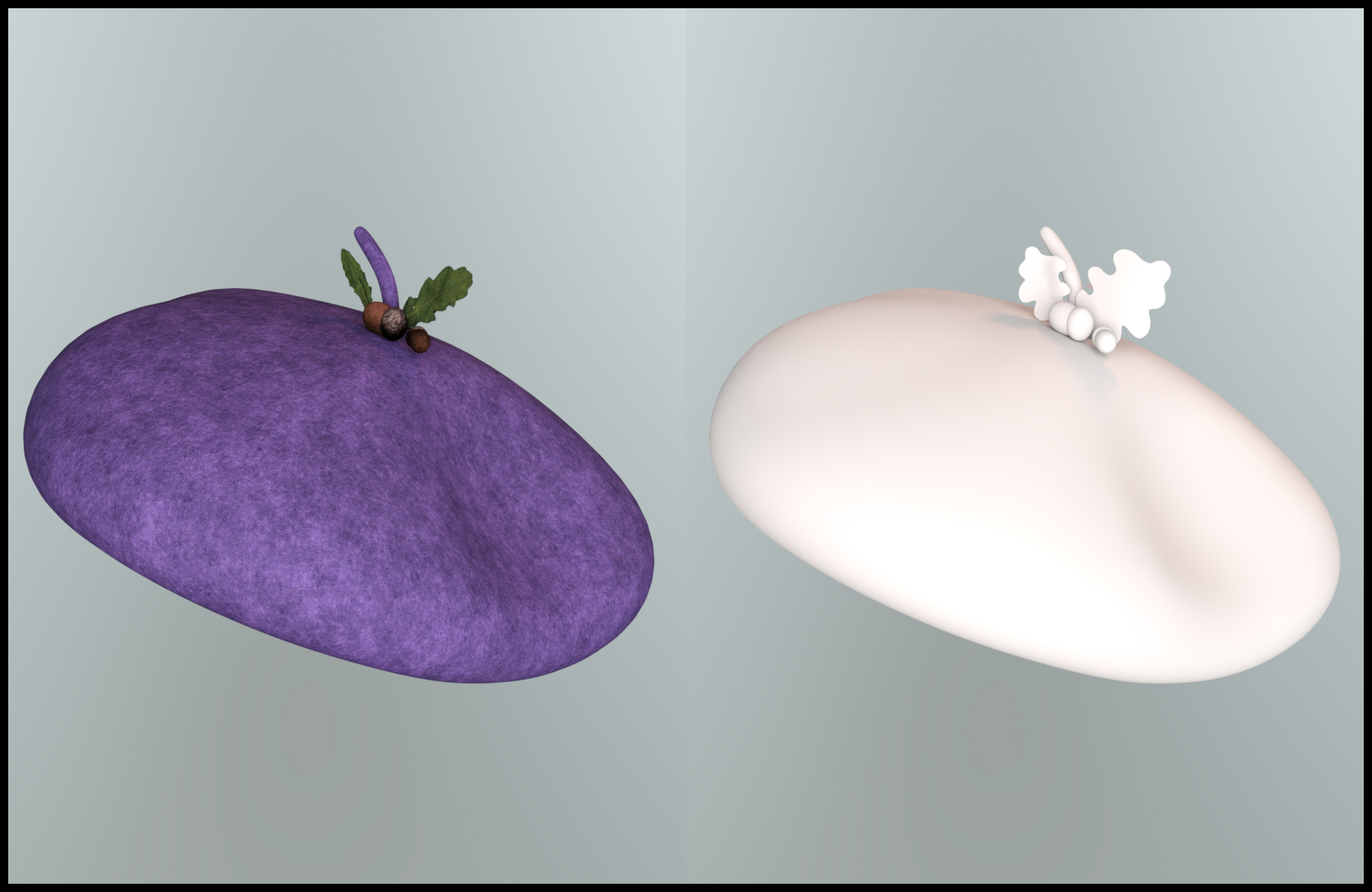 ND Fantasy Hats for Genesis 9 | Daz 3D