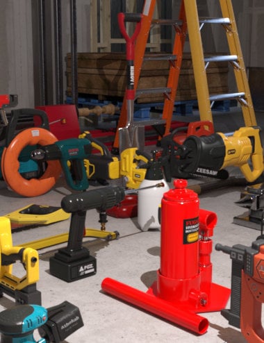 FG Mega Tool Pack | Daz 3D