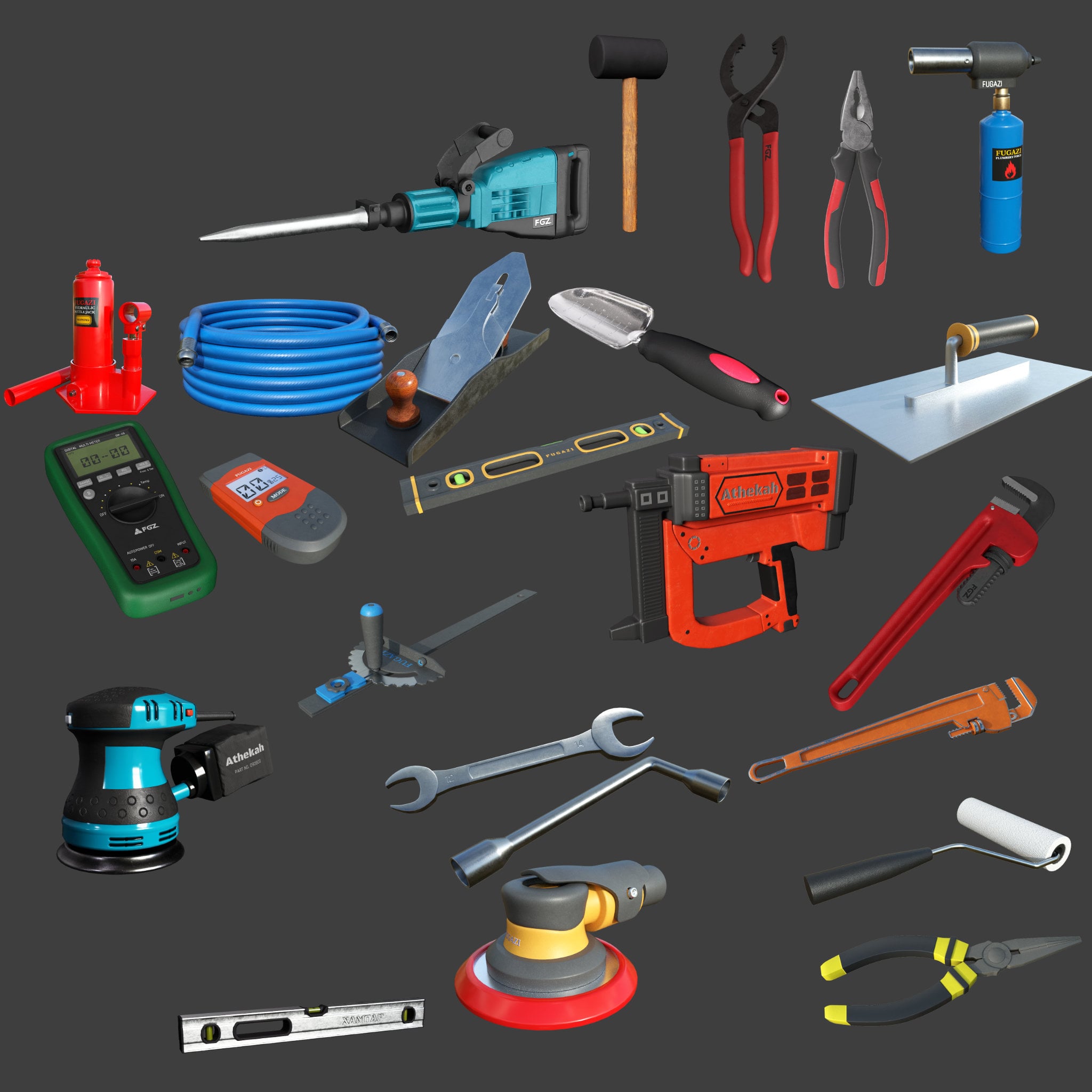 FG Mega Tool Pack | Daz 3D