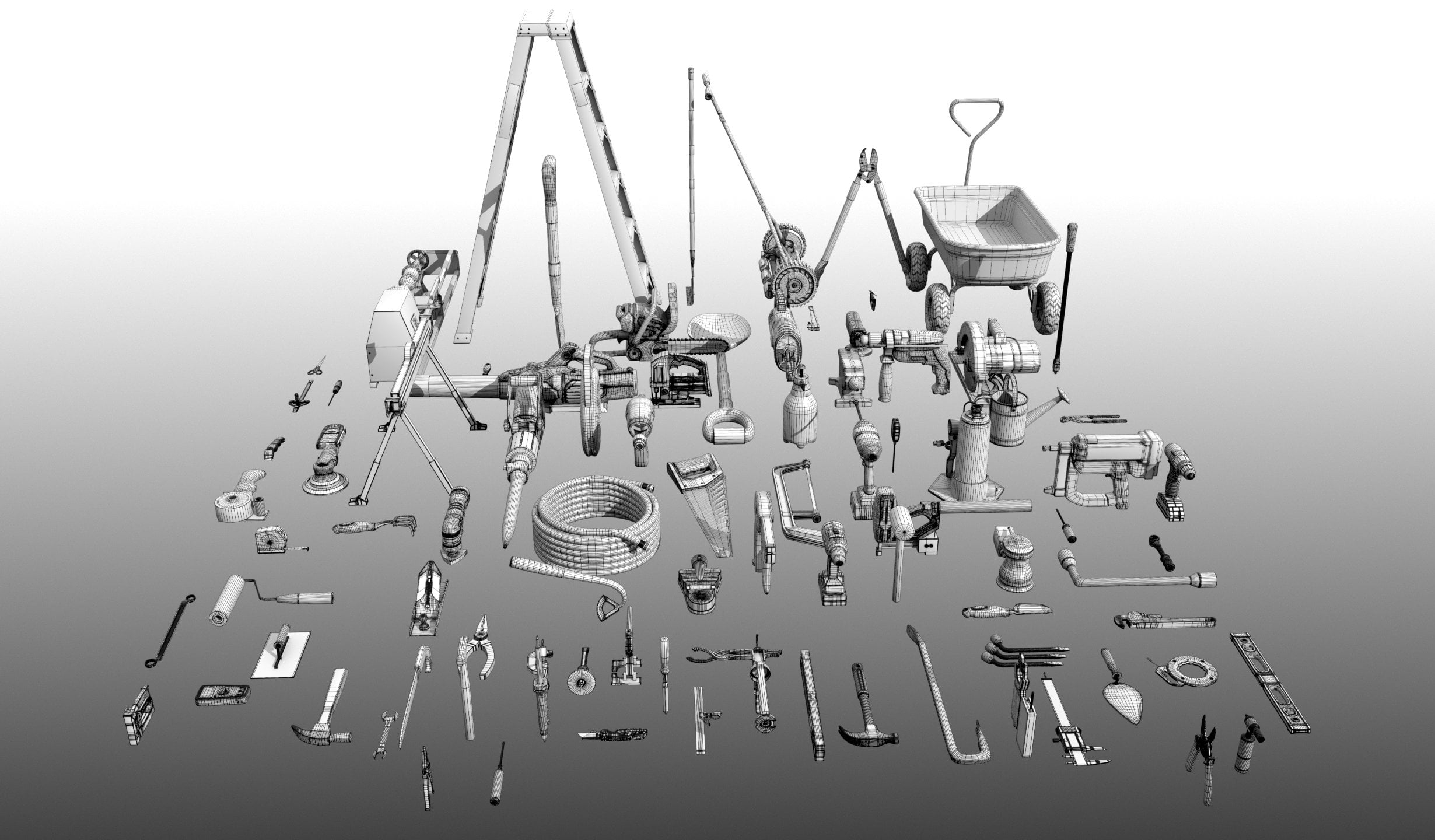 FG Mega Tool Pack | Daz 3D