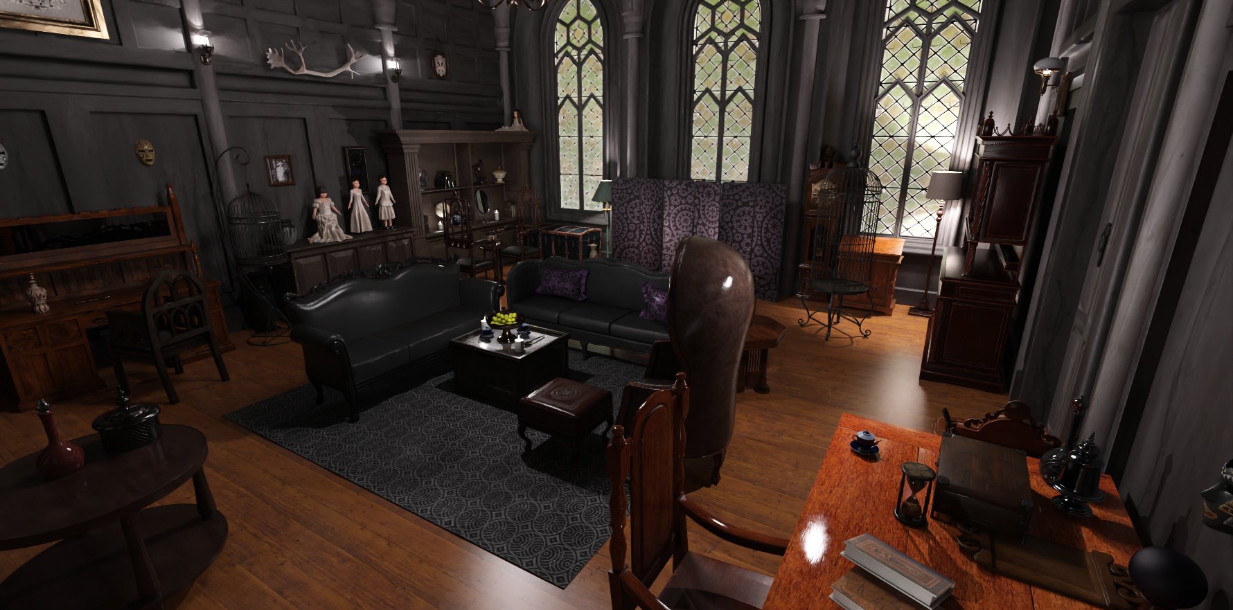 FG Gothic Apartment | Daz 3D