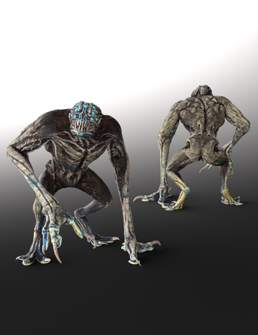 Hidden Enemy for Void Lurker | Daz 3D