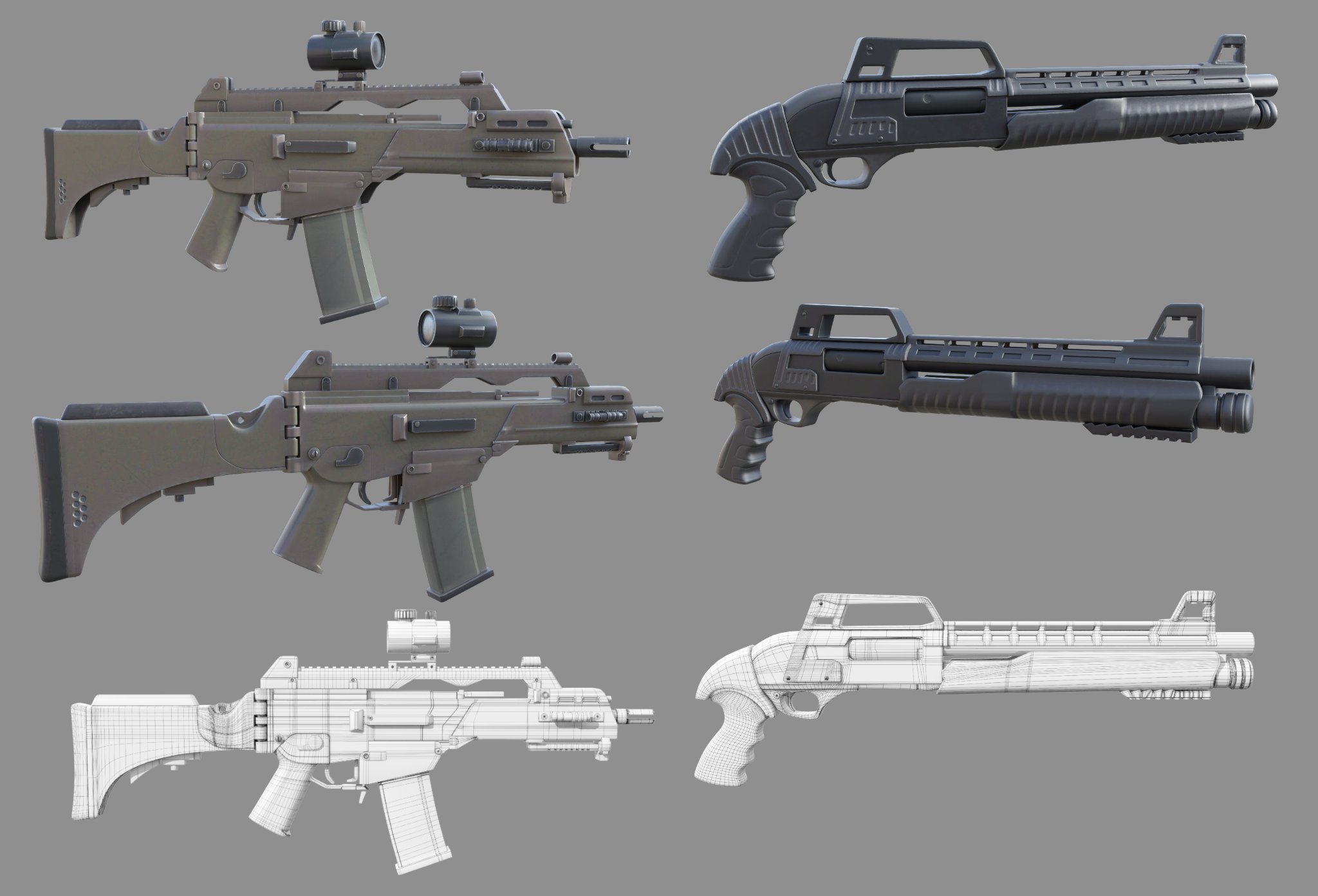 FG Modern Weapon | Daz 3D