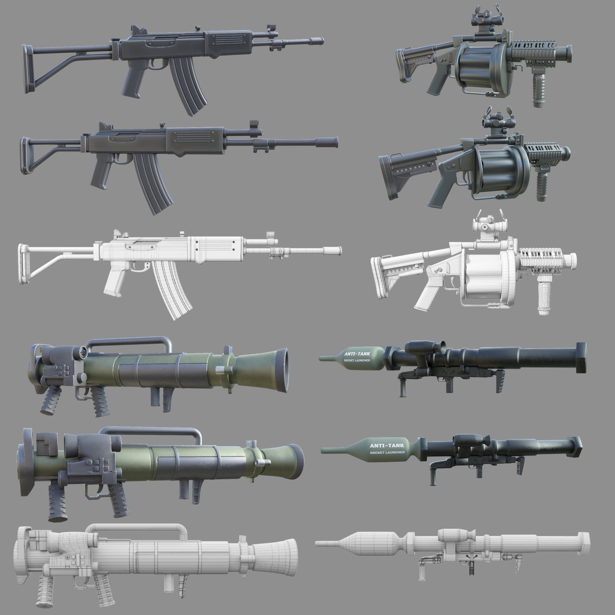 FG Modern Weapon | Daz 3D