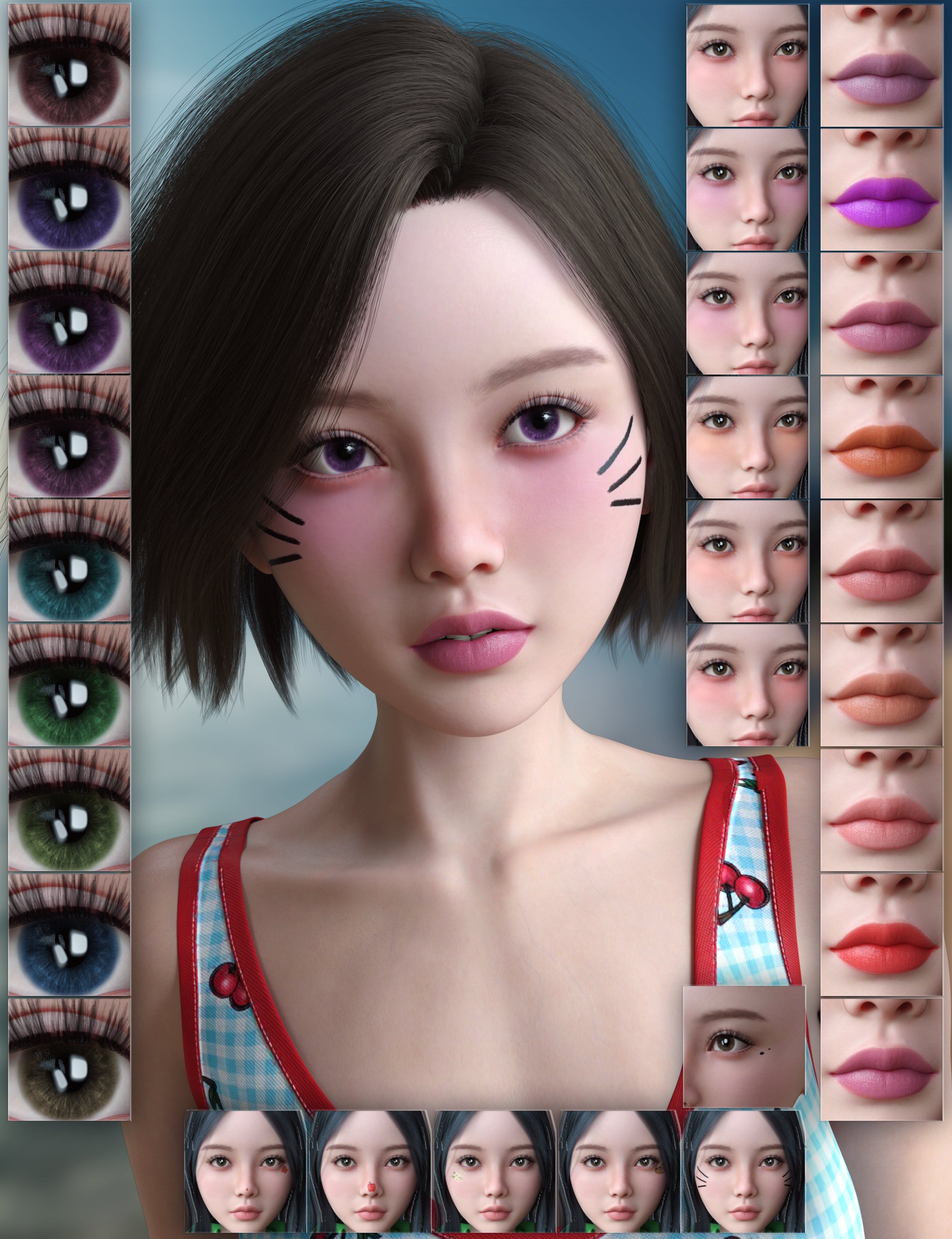 Vo Ada HD for Genesis 9 | Daz 3D