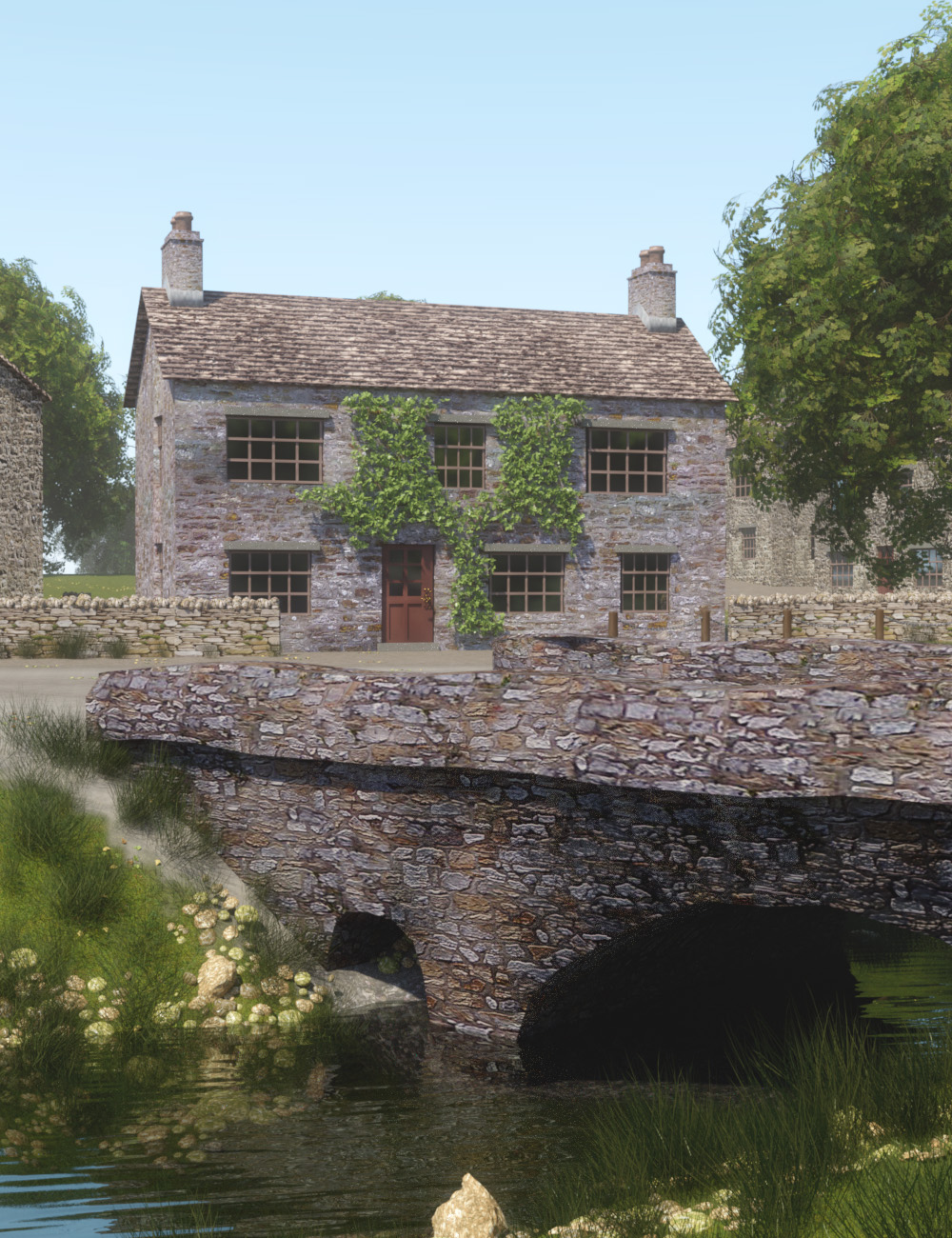 An English Village for Daz Studio | Daz 3D