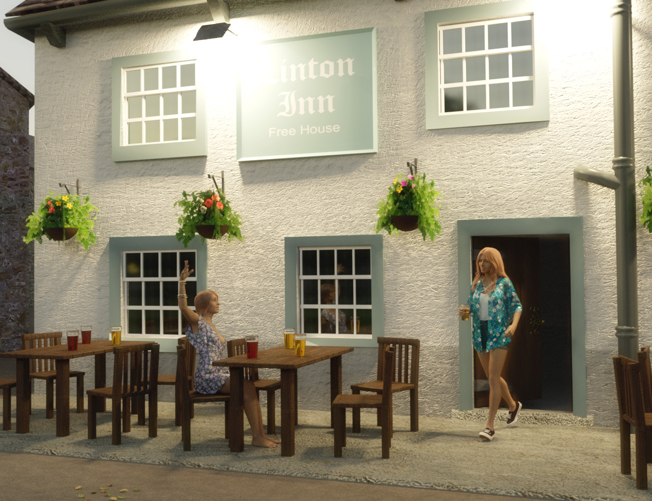 An English Village for Daz Studio | Daz 3D
