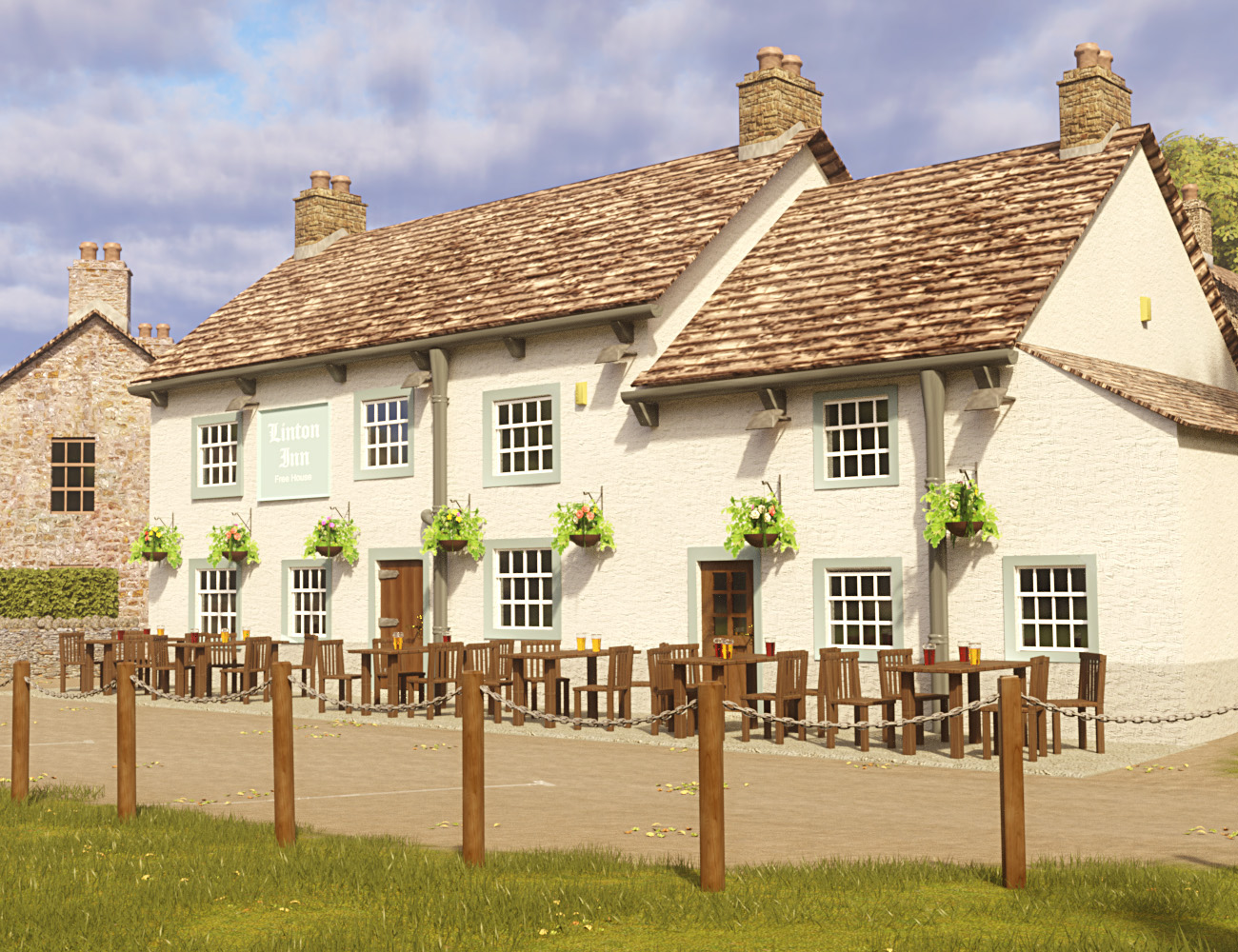 An English Village for Daz Studio | Daz 3D