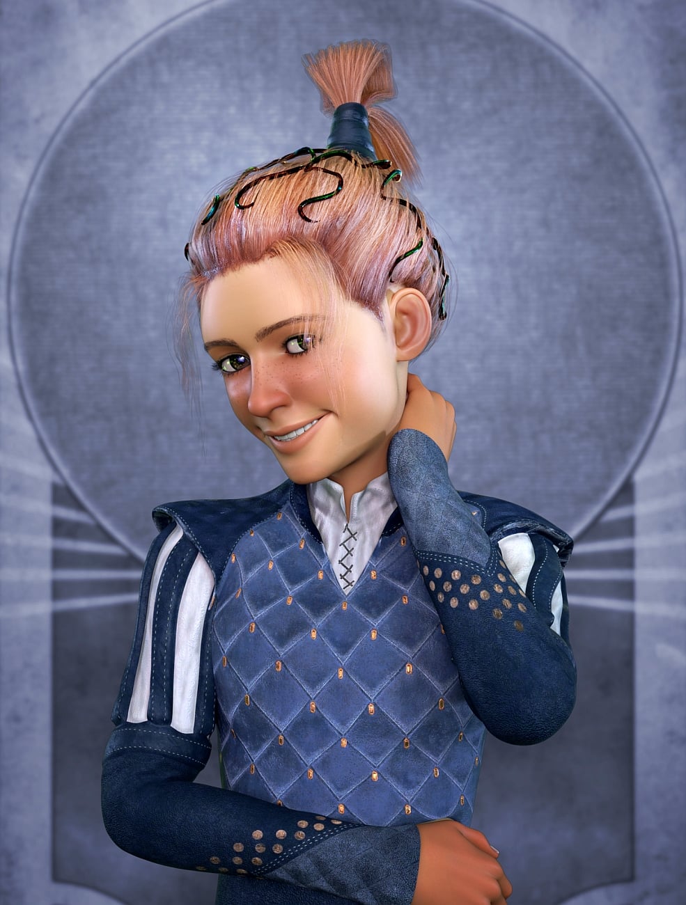 Tree Hair for Genesis 8 Male and Genesis 8.1 Male | Daz 3D