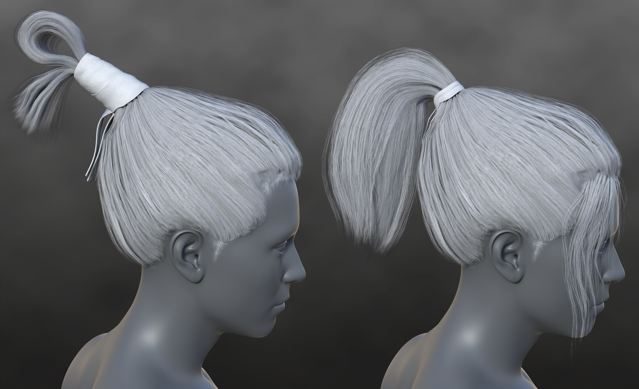 Tree Hair Bundle | Daz 3D