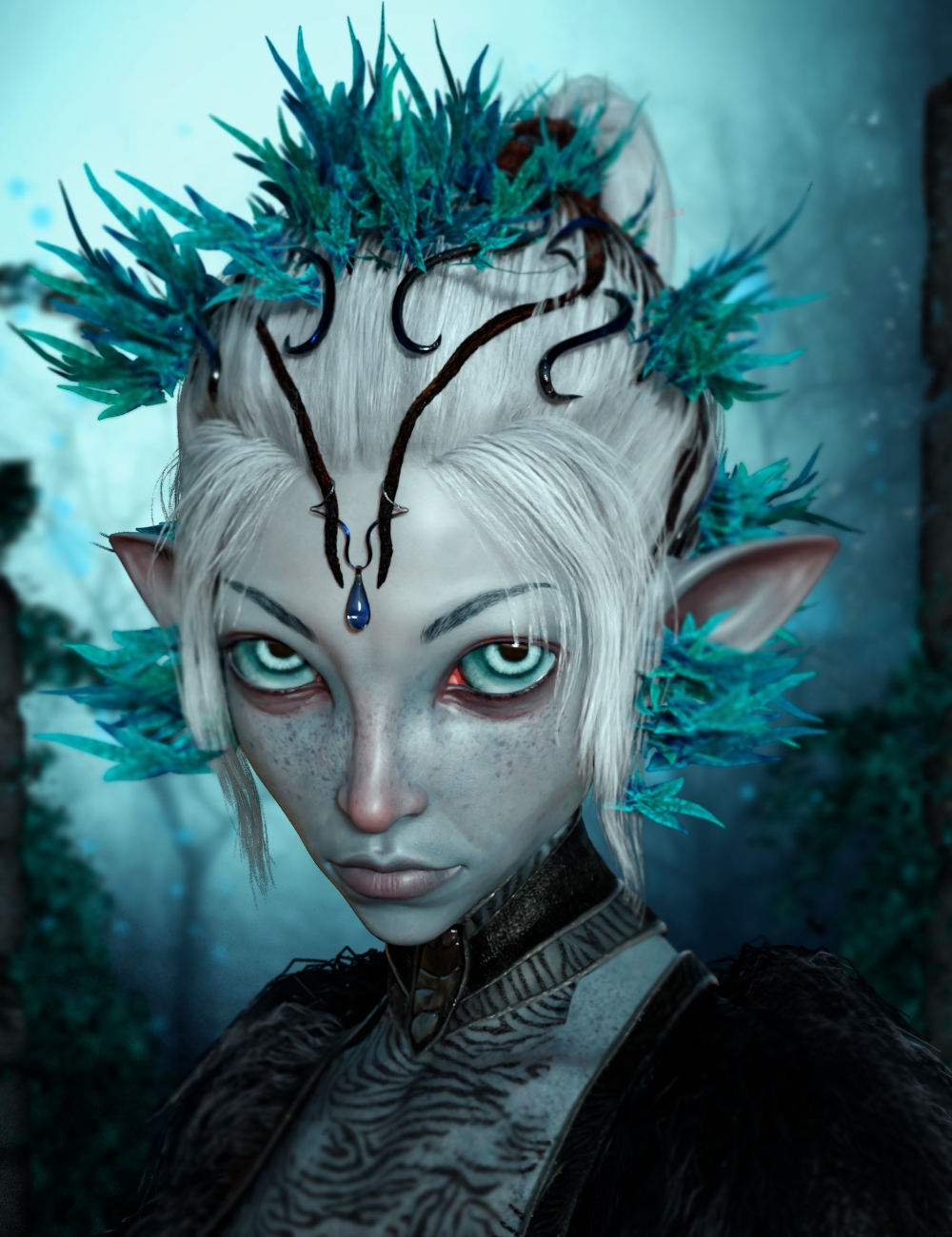 Tree Hair Bundle | Daz 3D