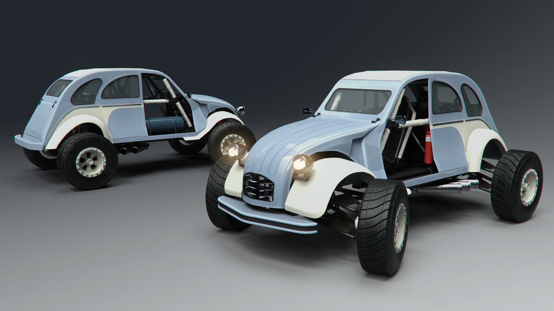 2CV Buggy | Daz 3D